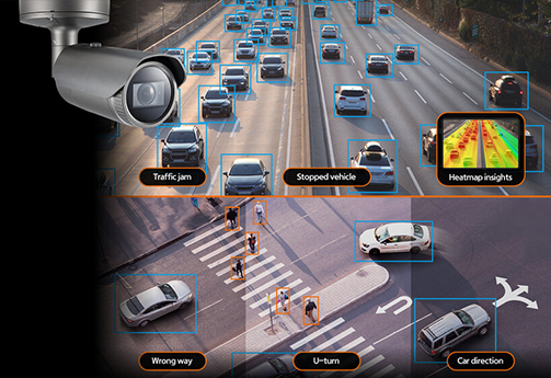 Traffic AI Pack transforms traffic monitoring and management with intelligent insights - Hanwha ...
